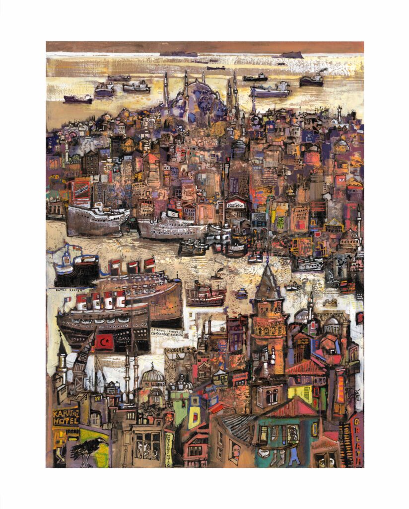 Istanbul composite - Christophe Ronel - Galerie Rollin