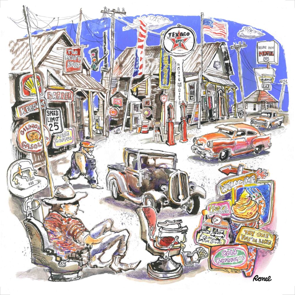 Welcome in Arizona - Christophe Ronel - Galerie Rollin